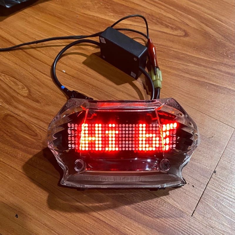 Jual Stoplamp Running Text Universal Untuk Semua Motor Injeksi Dan ...