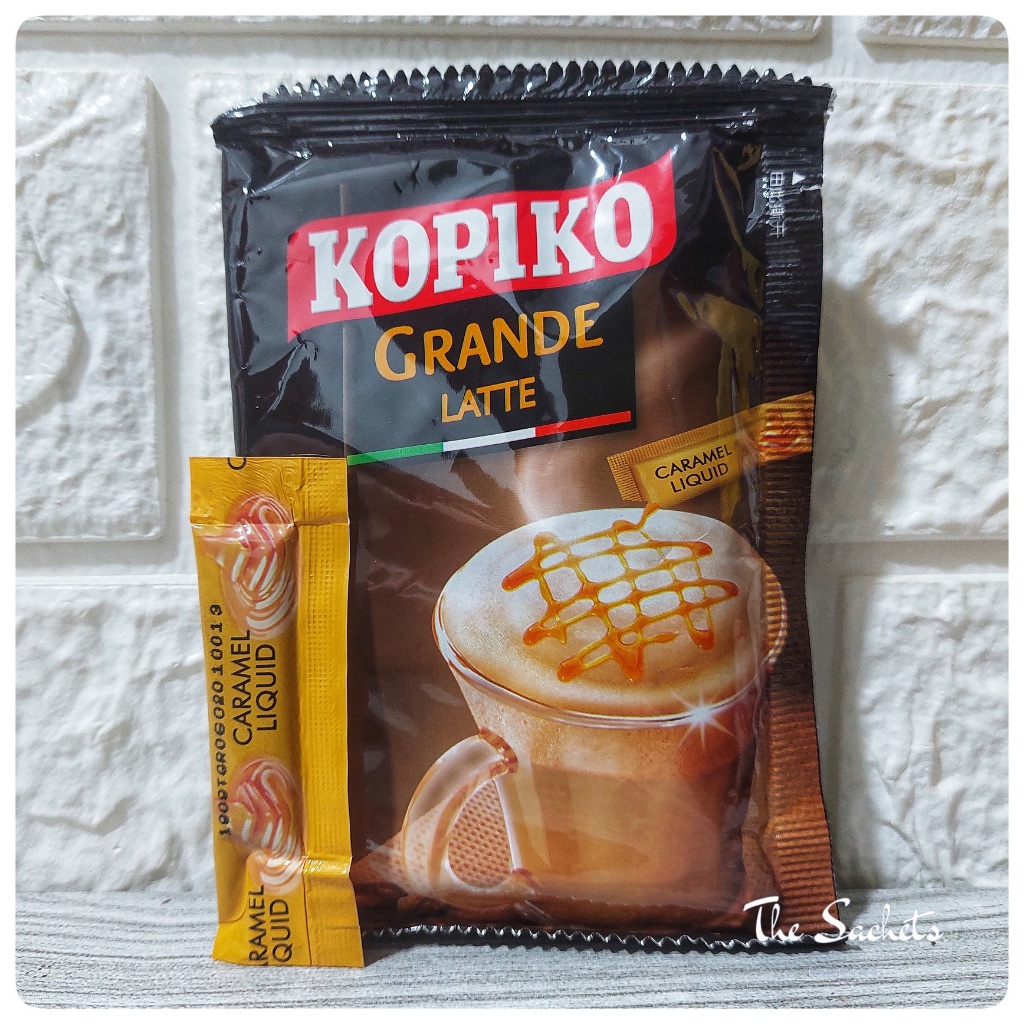 Jual Kopiko Grande Latte with Caramel Liquid Sachet | Shopee Indonesia