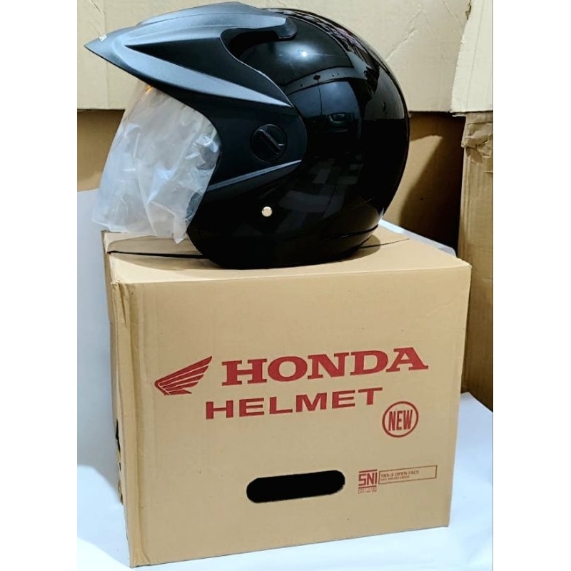 Jual HELM HONDA HALF FACE HMJ ORIGINAL HONDA | Shopee Indonesia
