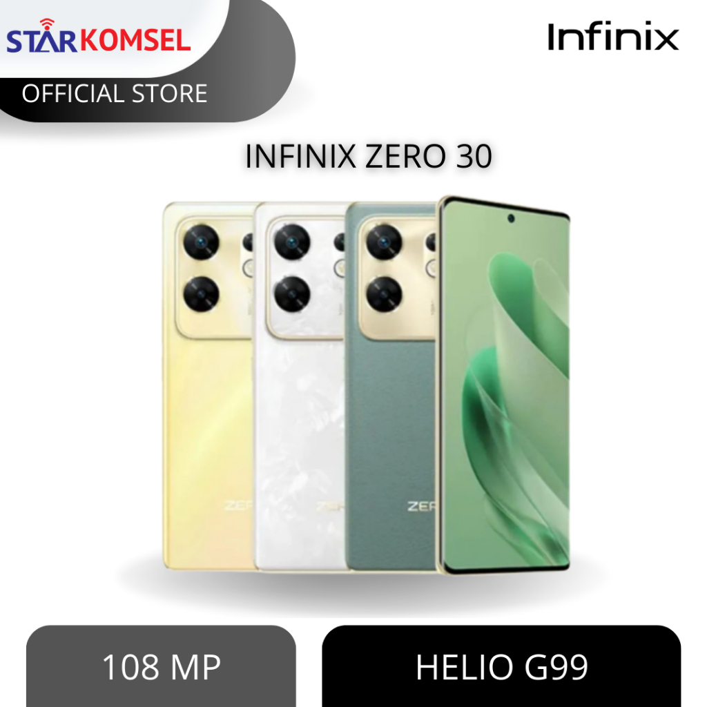 Jual HP INFINIX ZERO 30 4G 8/256 NFC GARANSI RESMI INFINIX | Shopee ...