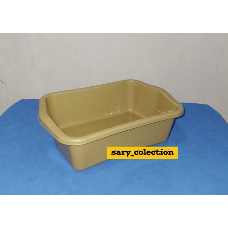 Jual Baki Segi / Baskom Segi Empat / Bak Pasir Kucing Kecil Plastik ...