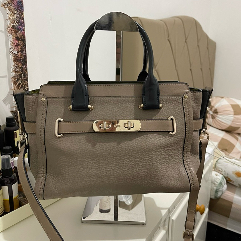 Jual Coach Swagger ORIGINAL PRELOVED 3 Tone | Shopee Indonesia
