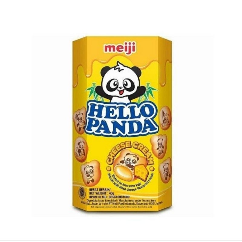 Jual Hello Panda Meiji Biskuit Isi Krim Chocolate Strawberry Cheese ...