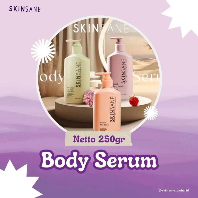 Jual BODY SERUM SKINSANE BY SR12 ORIGINAL 100% PRODUK LOKAL | Shopee ...