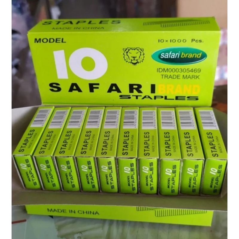 Jual Staples safari brand no.10 (isi kacip) | Shopee Indonesia