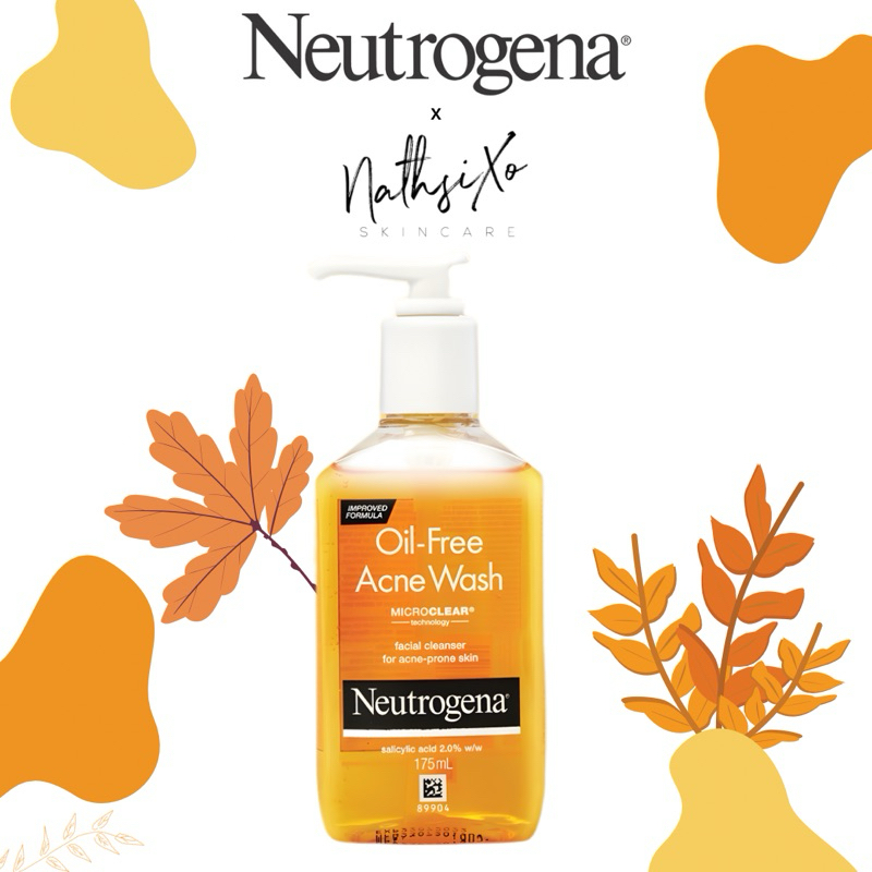 Jual Neutrogena Oil Free Acne Wash 2% Salicylic Acid Facial Cleanser ...