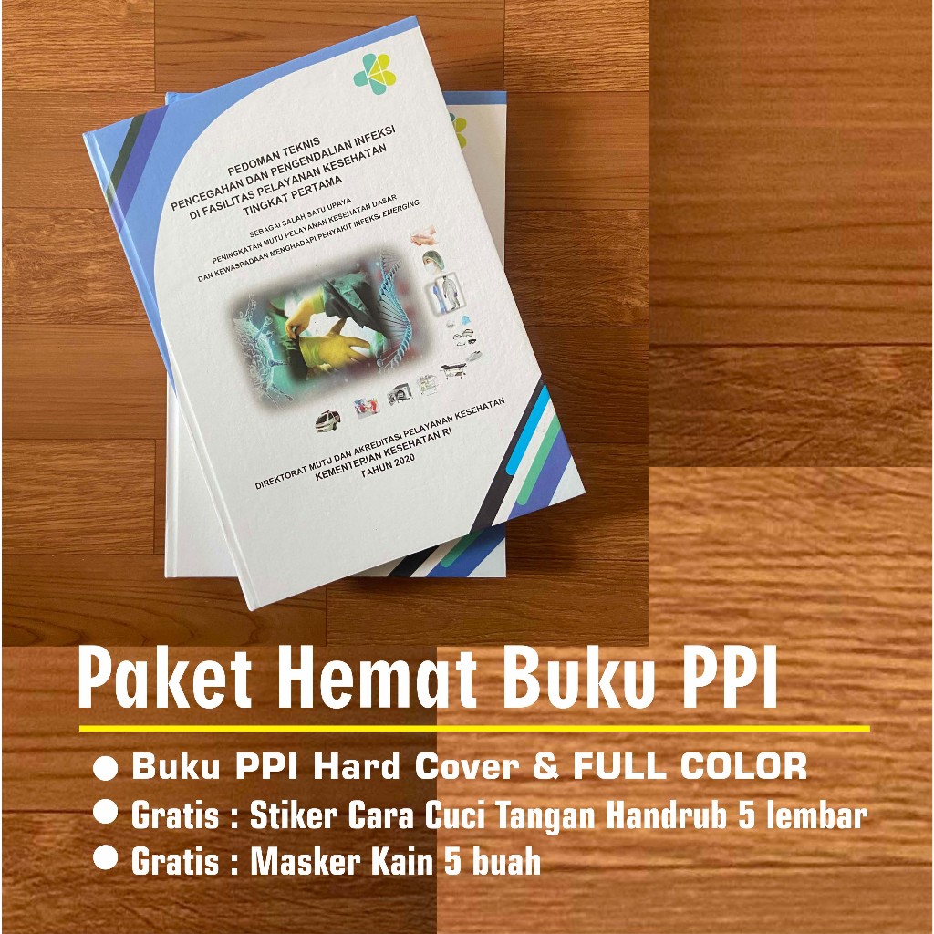 Jual Buku PPI, Pedoman Teknis PPI Kemenkes 2020, Pencegahan dan ...