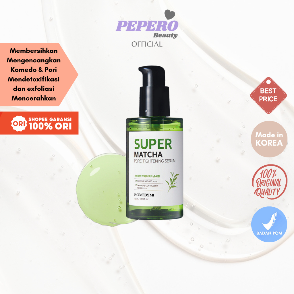 Jual SOMEBYMI Super Matcha Pore Tightening Serum 50ml | 10ml | Shopee ...