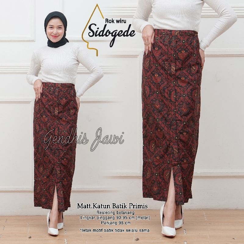 Jual ROK BATIK WIRU JADI UNGGUL / ROK WIRON BAWAHAN KEBAYA | Shopee ...