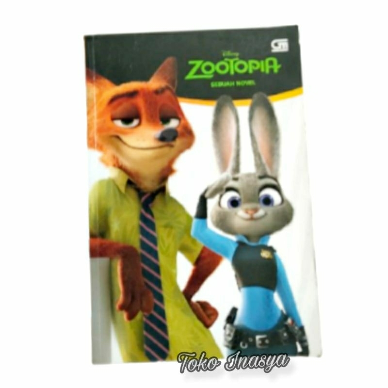 Jual NOVEL ZOOTOPIA / DISNEY / ORIGINAL SECOND | Shopee Indonesia