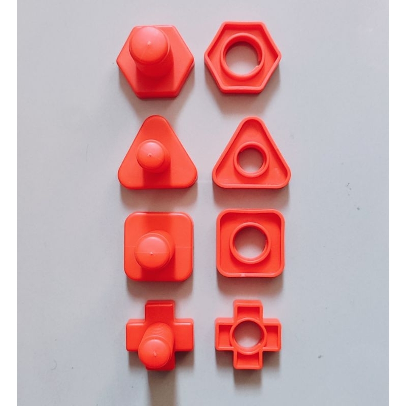 Jual Screw Pairing Puzzle Sorting Matching Game Mathlink Cubes Mainan ...