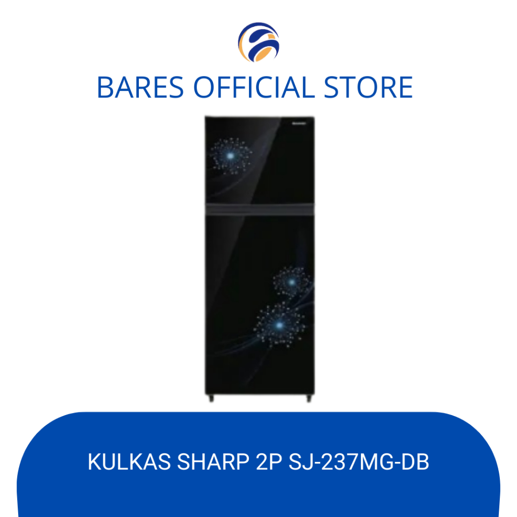 Jual SHARP SJ237MGDB KULKAS 2 PINTU 187 LITER | Shopee Indonesia