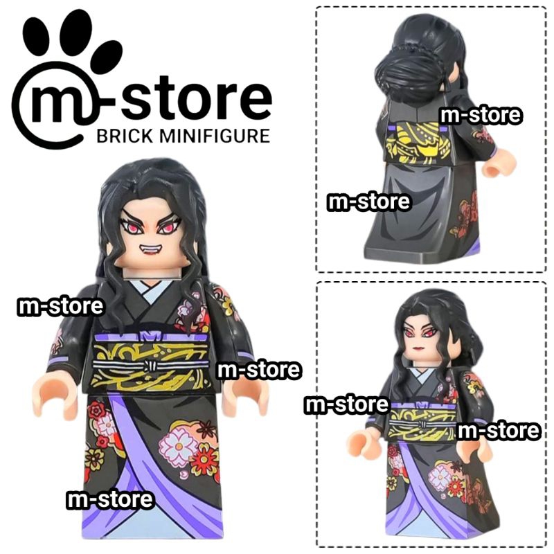Jual brick demon slayer kimetsu no yaiba muzan mini toy figure | Shopee ...