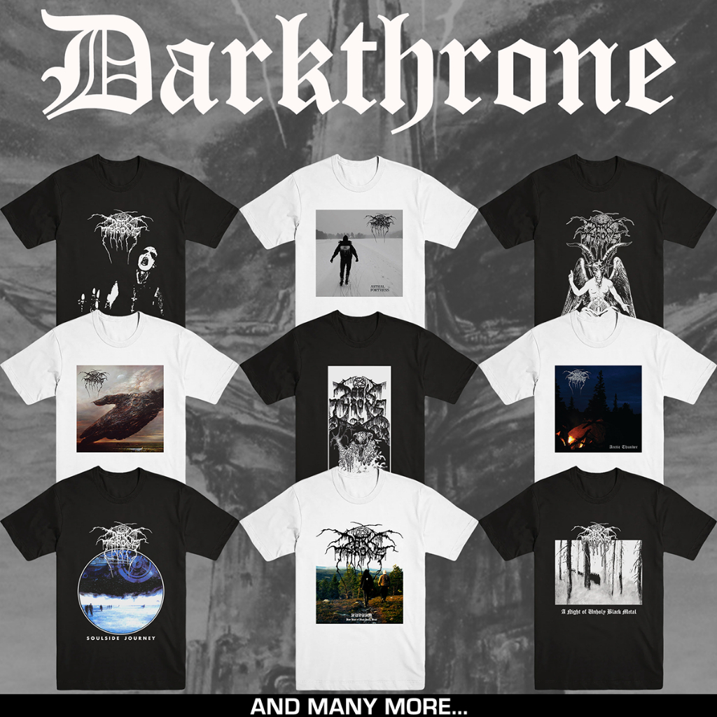 Jual DARKTHRONE | T-SHIRT BAND | BLACK METAL | MERCHANDISE | Shopee ...