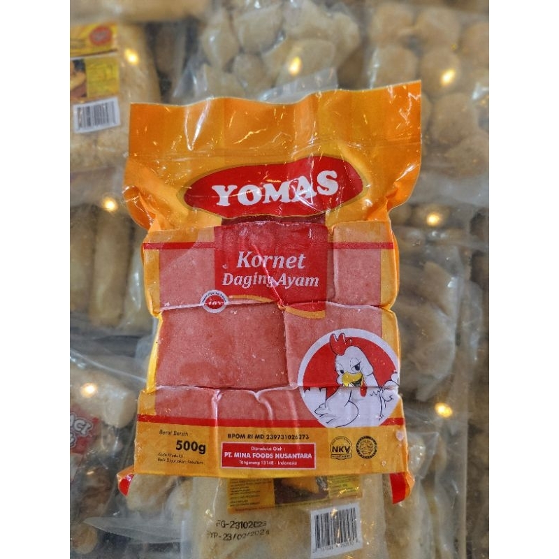 Jual Yomas Kornet Daging Ayam 500g | Shopee Indonesia