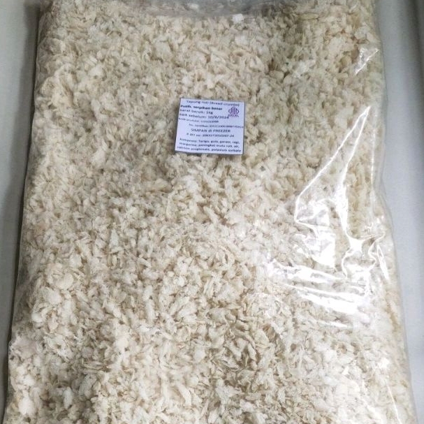 Jual Tepung roti basah Fresh bread crumbs serpihan besar | Shopee Indonesia