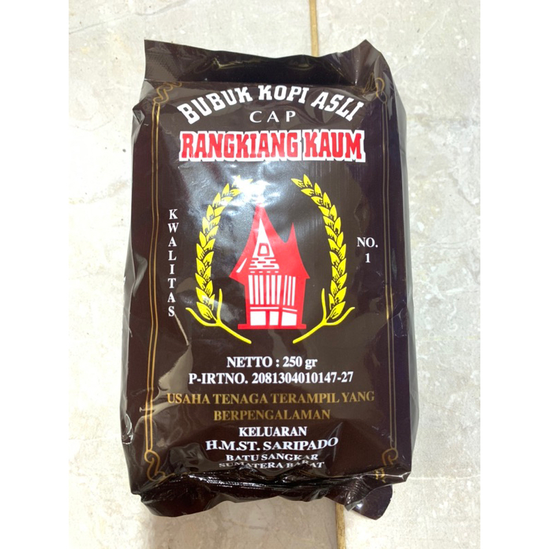 Jual KOPI RANGKIANG KAUM 250 gram TERMURAH ORIGINAL DARI PABRIK ...