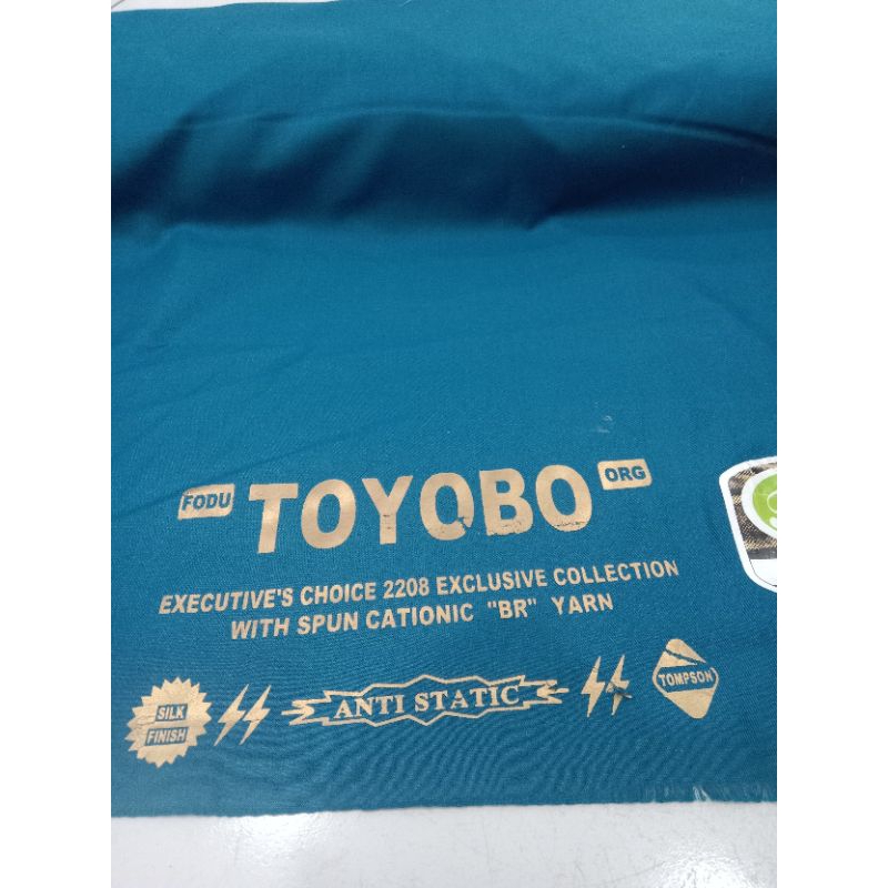 Jual kain Polos Katun Toyobo Fodu Original/Toyobo Meteran | Shopee ...