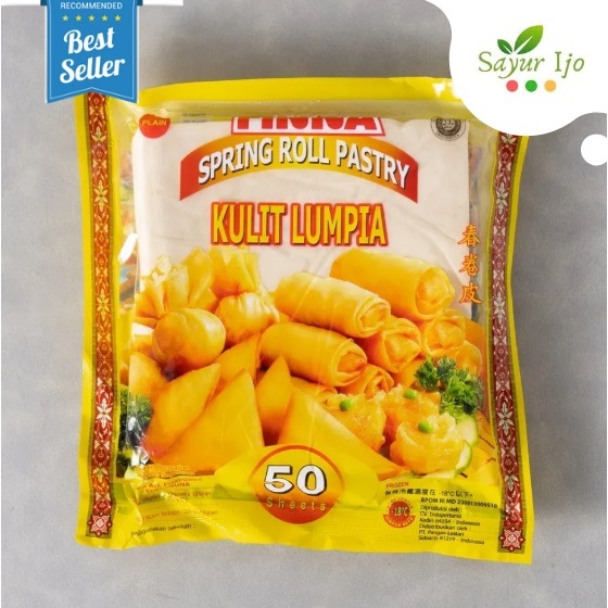 Jual Finna Kulit Lumpia 250 Gram / Pack ( Isi 50 Lembar ) Spring Roll ...