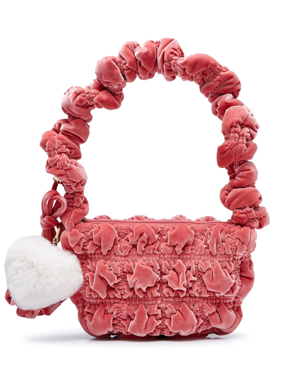 Jual Jelly Bunny Cole Mini Velvet Bag - PINK 100% ORIGINAL BANGKOK ...
