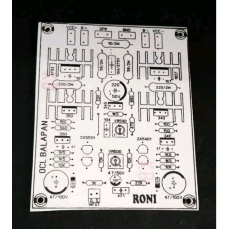 Jual PCB power Ocl balap untuk lapangan bahan fiber | Shopee Indonesia