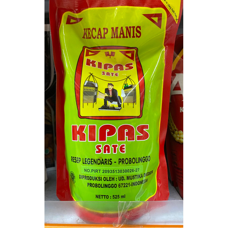 Jual Kecap manis merk kipas sate 525 ml | Shopee Indonesia