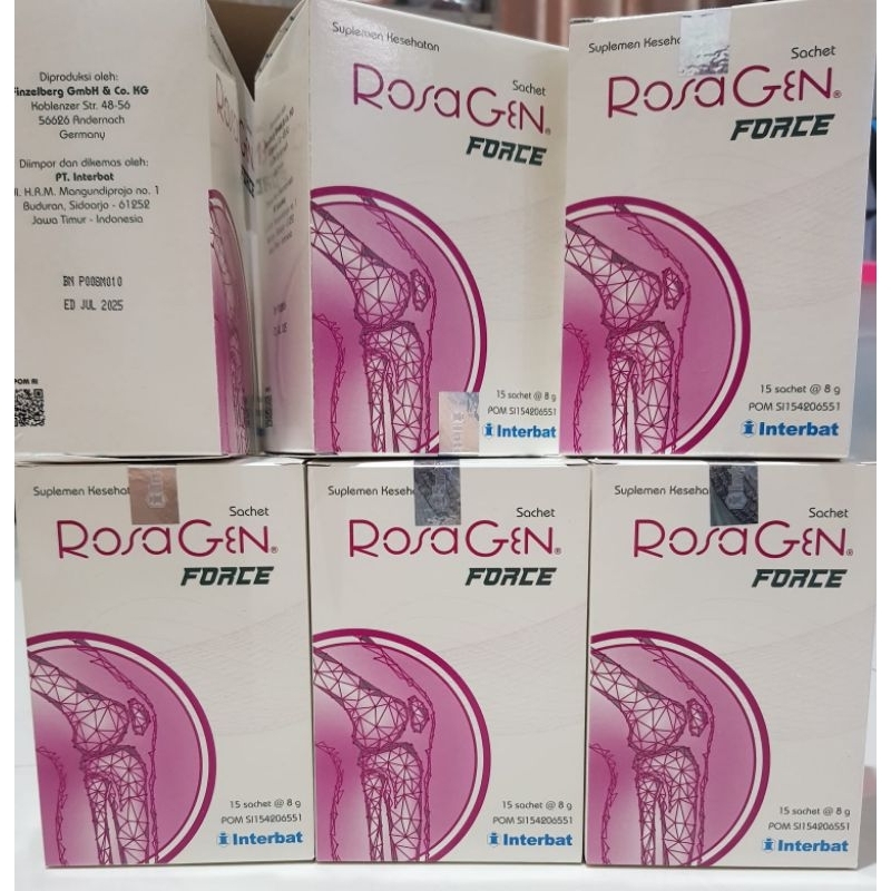 Jual Rosagen Box 15 Sachet @8gr original | Shopee Indonesia