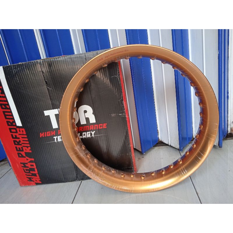 Jual velg TDR u shape 300 17 warna gold | Shopee Indonesia