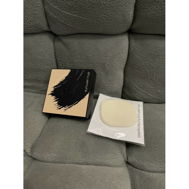 Jual casing dan sponge bedak compact foundation shu original | Shopee ...