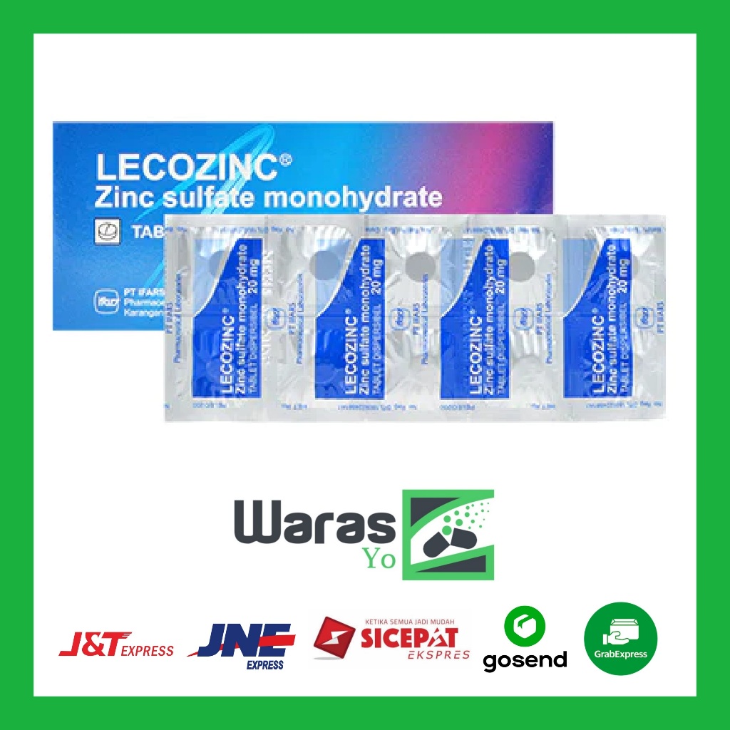 Jual [SW] Lecozinc 10 Tablet - Obat Pelengkap Diare Anak | Shopee Indonesia