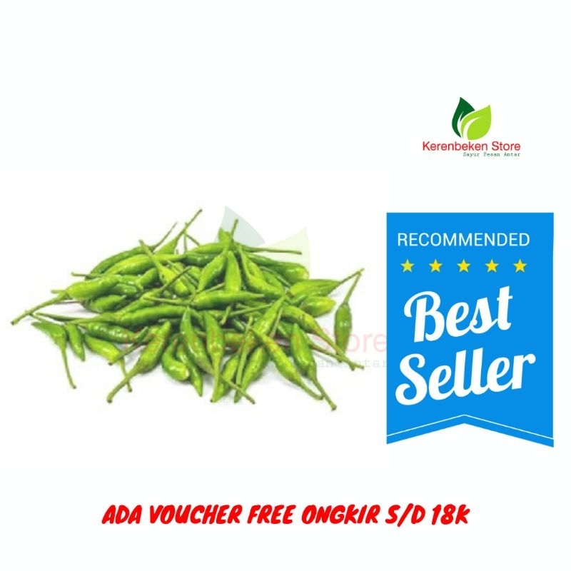Jual cabe cabai rawit hijau ijo segar 1kg | Shopee Indonesia