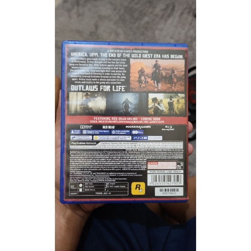 Jual BD RED DEAD REDEMPTION PS4 | Shopee Indonesia