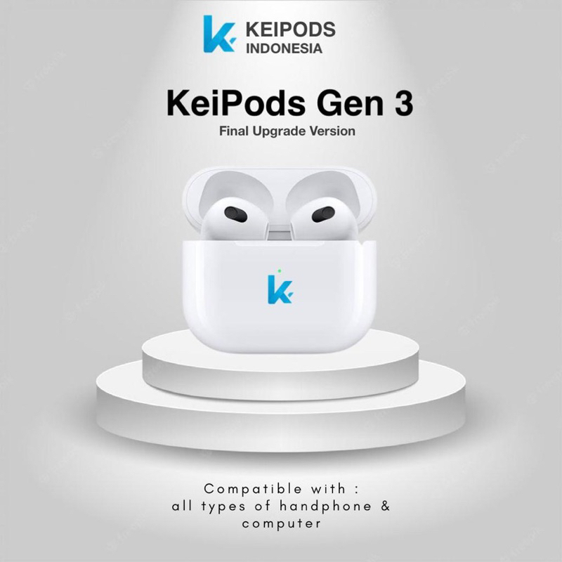 Jual KEIPODS GEN 3 Series ( Imei & Wireless Charging ) | Shopee Indonesia