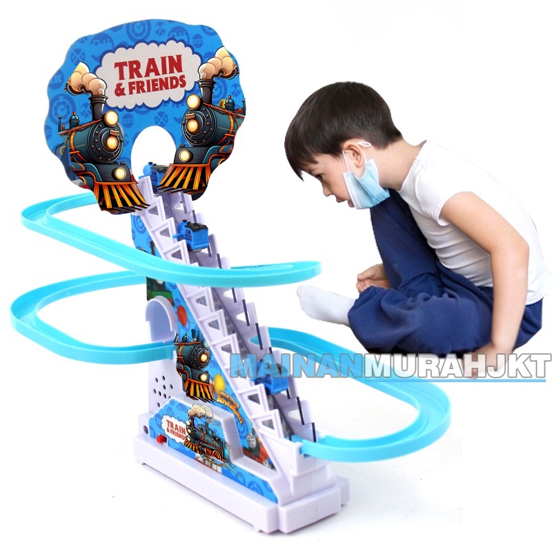 Jual MAINAN ANAK MURAH TANGGA MUSIK KARAKTER KERETA TANGGA BEBEK TANGGA ...
