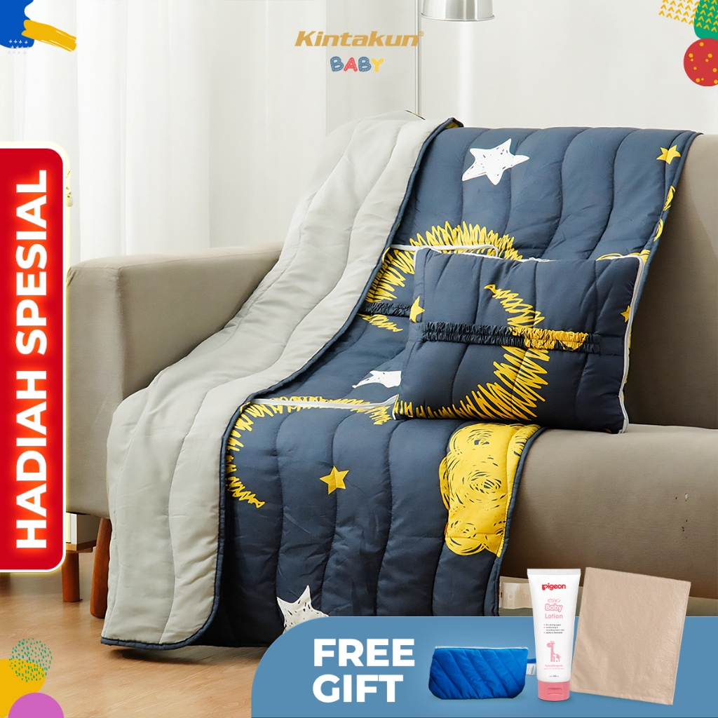 Jual KINTAKUN BABY Bantal Selimut / Balmut Mini Anak Selimut Travel ...