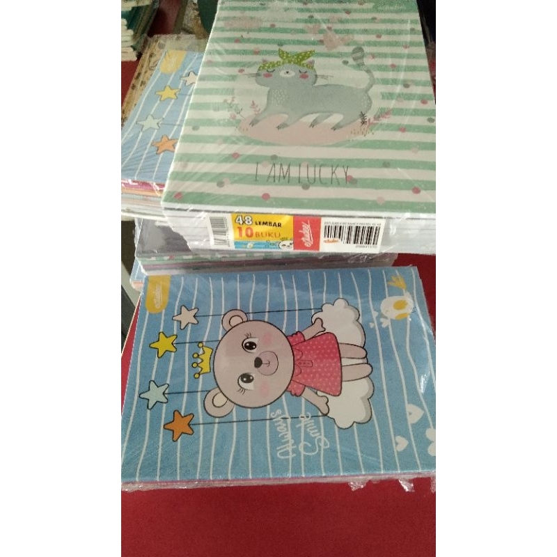 Jual Buku Tulis Boxy B5 Estudee Fancy 48 Lembar isi 10 Buku | Shopee ...