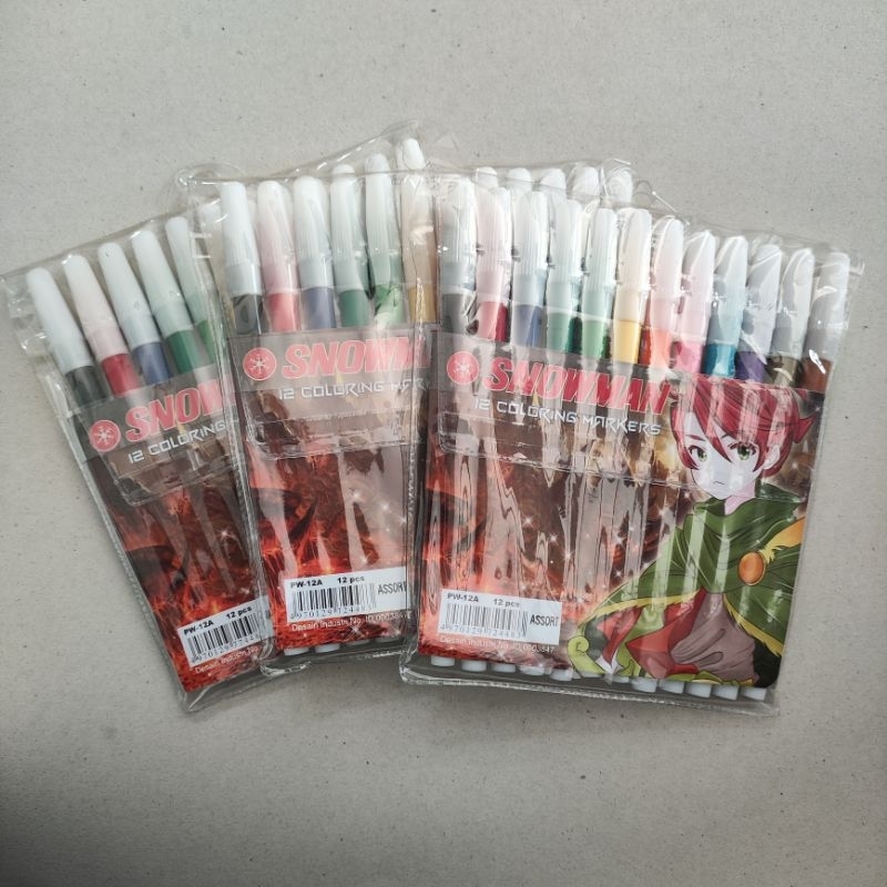 Jual Spidol 12 warna snowman / spidol kecil / spidol set | Shopee Indonesia Jual Spidol 12 warna snowman / spidol kecil / spidol set | Shopee Indonesia