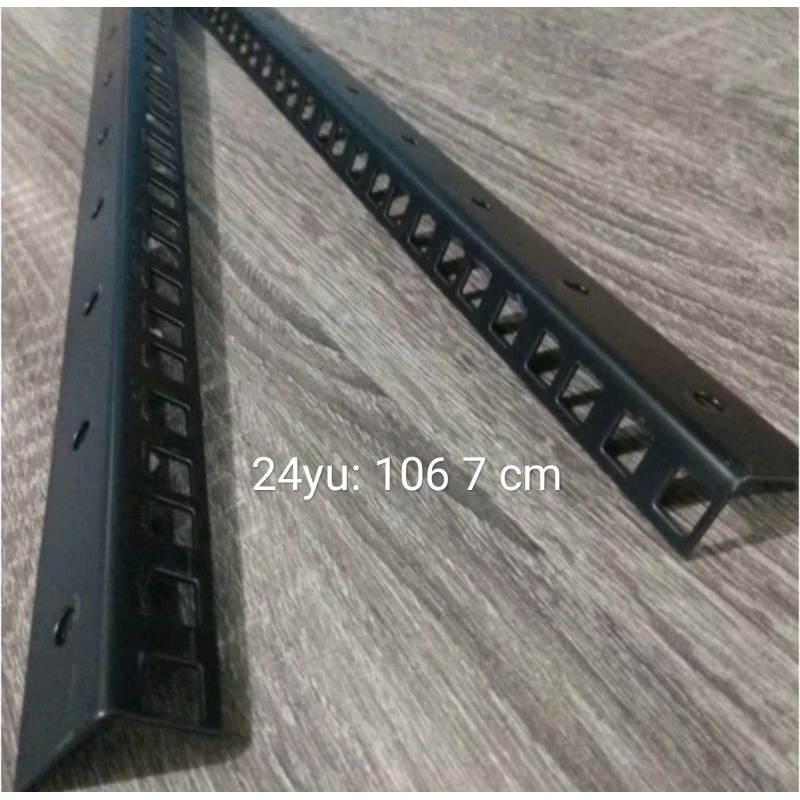 Jual Besi rack mounting 24u - 106,7cm Model -L- Akurasi tanda | Shopee ...