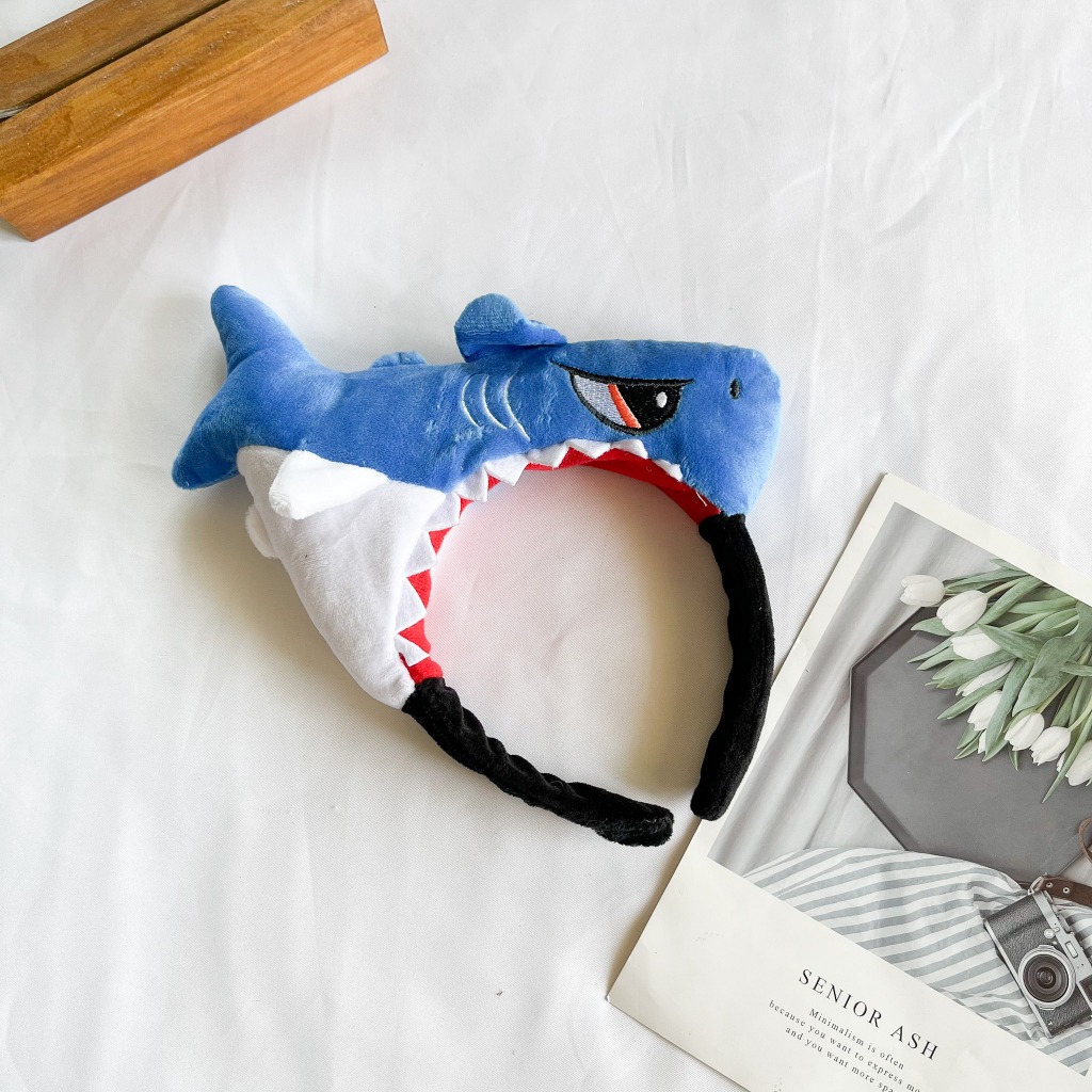 Jual Bando Taiyaki Kue Ikan Baby Shark Hiu Bebek Jepang Headband Korea ...