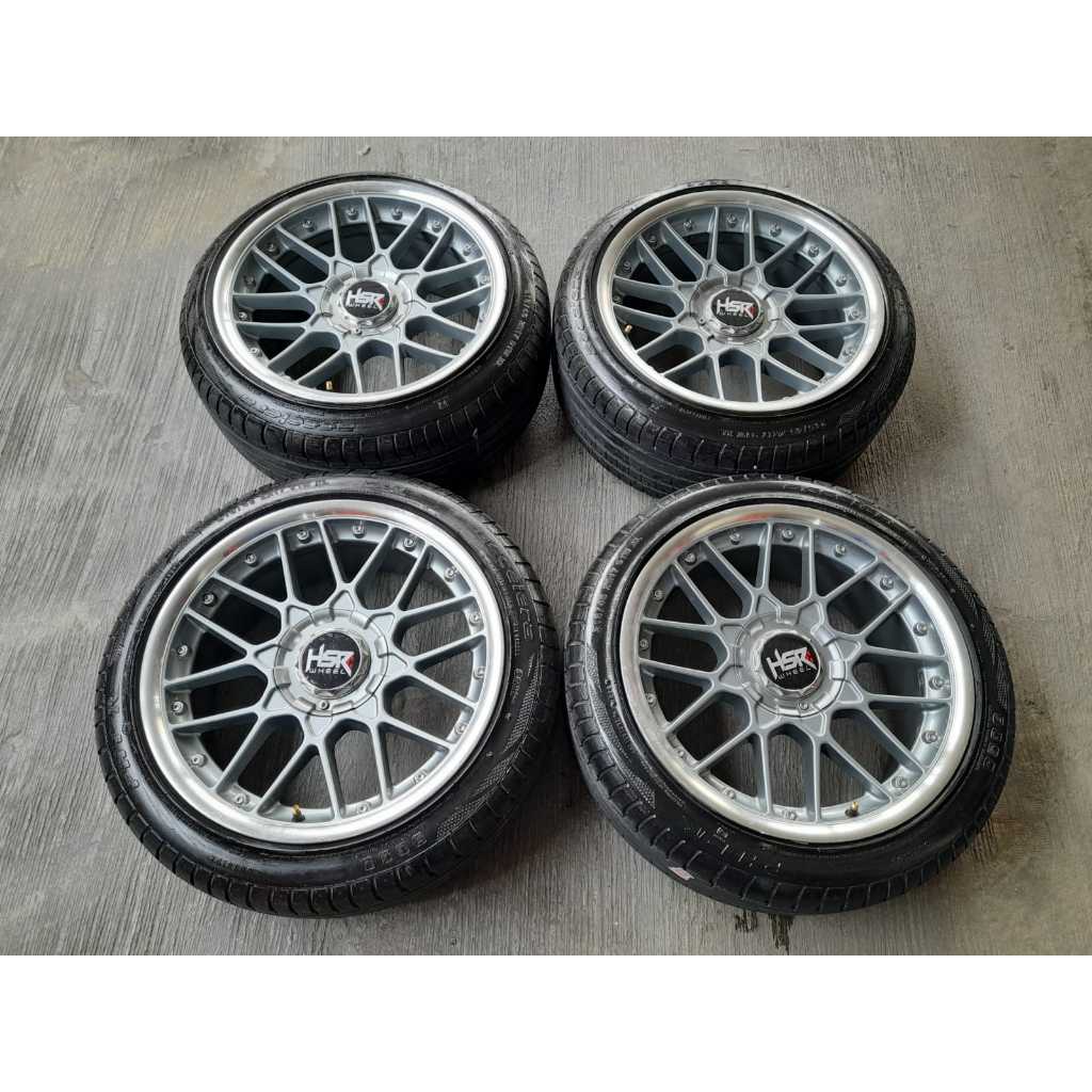 Jual VELG SEKEN RESING HSR FORMULA RING 17 PCD 4X100/114 + BAN | Shopee ...