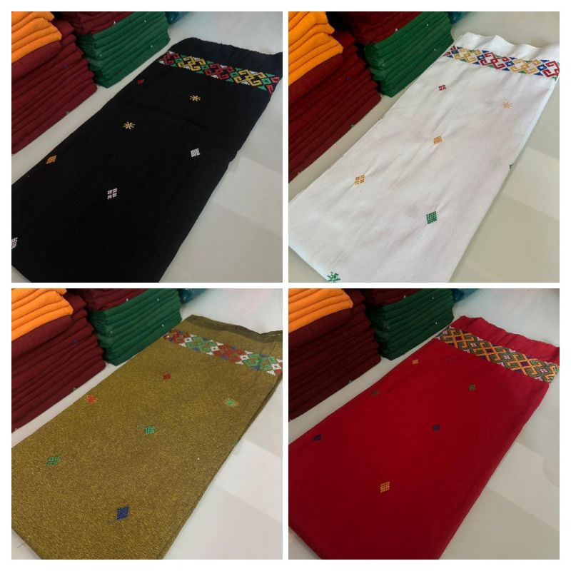 Jual KAIN TENUN PASINGKI PARUKI / KAIN TENUN PABINTIK BORDIR TORAJA BAJU ADAT TERBARU KATUN ...