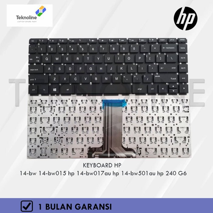Jual Keyboard Hp Pavilion X360 14-BW 14-BS 14-BK 14-BF 14M-BA 14-CB 240 G6 Hitam | Shopee Indonesia