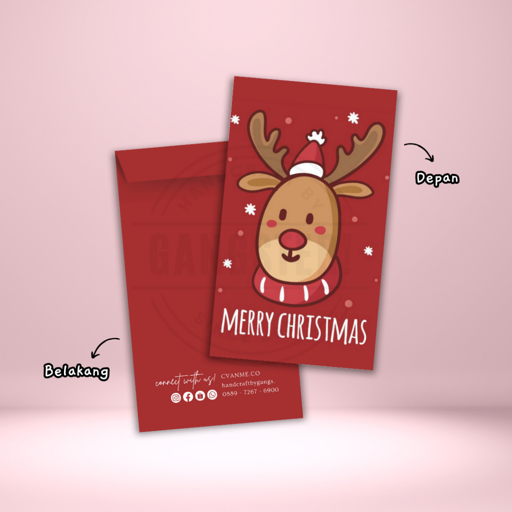 Jual Amplop Uang Series Natal | Angpao THR Christmas Eve | We Wish You ...