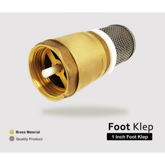 Jual Foot Klep Valve Katup Filter Saringan Penahan Aliran Air Anti Arus ...
