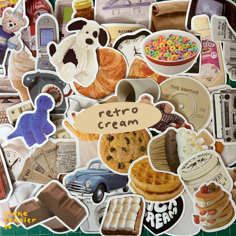 Jual AESTHETIC RETRO STICKER PACK (ISI 50 STIKER) | Shopee Indonesia