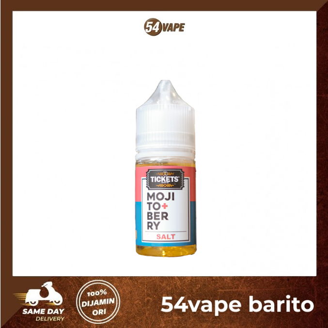 Jual Ticket Mojito Salt Nic 30ml / 25mg by Tickets Brew | Shopee Indonesia