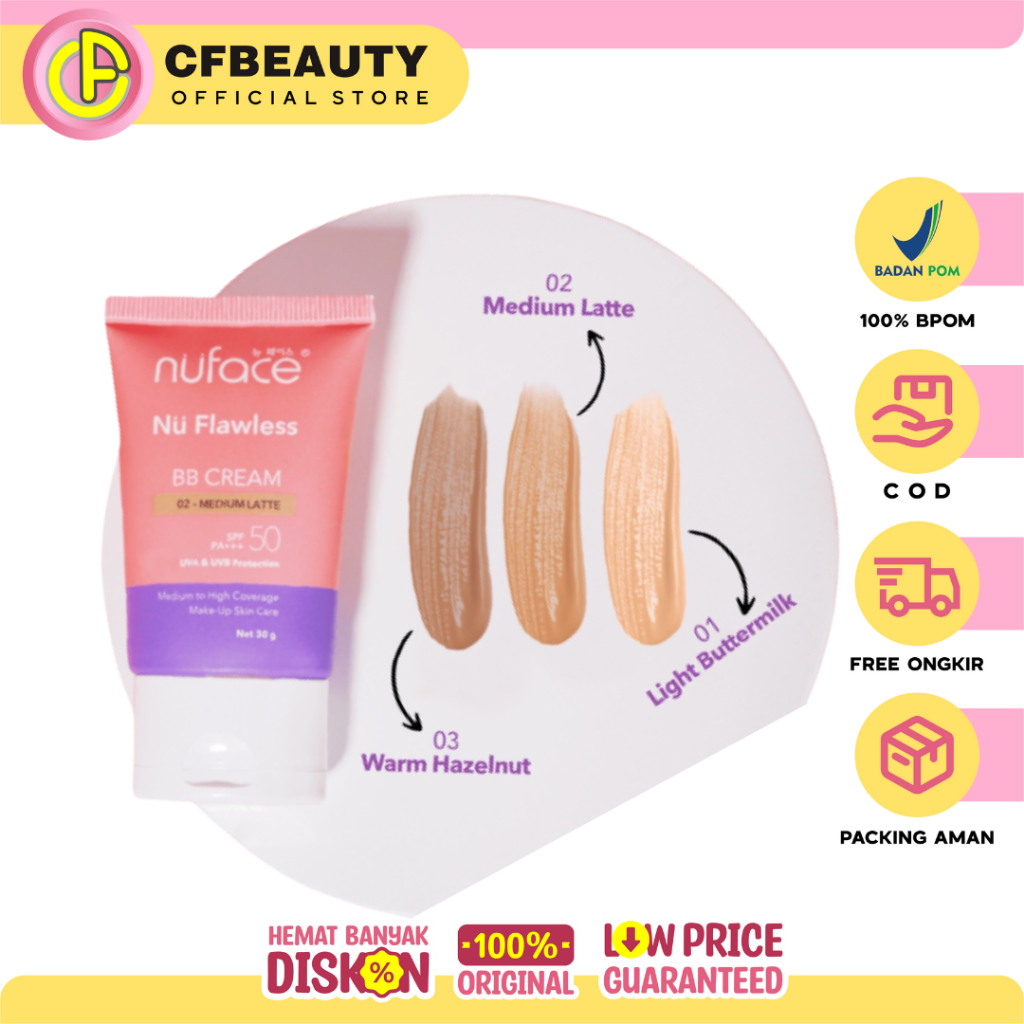 Jual Nuface Nu Flawless BB Cream Package | Shopee Indonesia