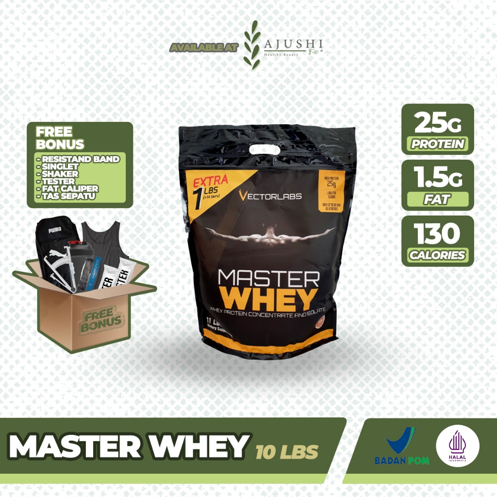 Jual Vectorlabs Master Whey 10 lbs ( Whey Protein Concentrate ...