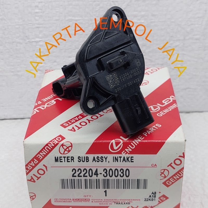 Jual ORIGINAL SENSOR MAF AIR FLOW INNOVA REBORN,HILUX REVO,FORTUNER VRZ ...