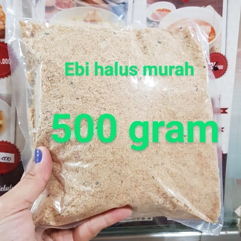 Jual EBI HALUS GILING KERING 500 GRAM | Shopee Indonesia